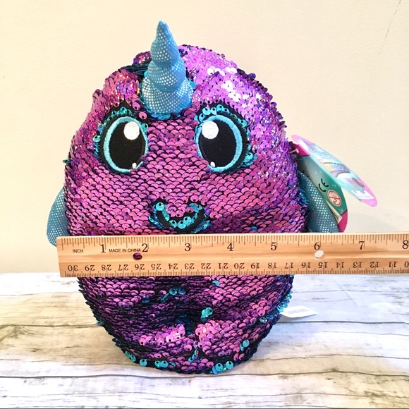 Shimmeez | Toys | Nwt Shimmeez Reversible Sequins Teddy Bear | Poshmark